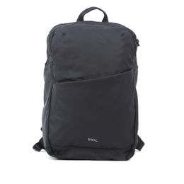 Laptoprucksack vargu "HENEL 1", Gr. B/H/T: 28cm x 42cm x 13cm, onesize, schwarz, Polyethylen, Rucksäcke, mit recyceltem PET