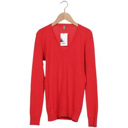 United Colors Of Benetton Pullover Damen Größe L Second Hand rot