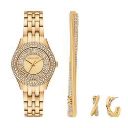 Michael Kors Damen Quarzuhr "HARLOWE"gelbgoldfarben, goldfarben, Armbanduhren