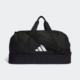 Sporttasche adidas Performance "TIRO L DU M BC", schwarz-weiß (schwarz, weiß), Obermaterial: 100% Polyester, Taschen