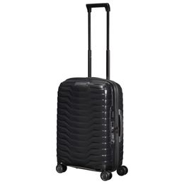 Hartschalen-Trolley Samsonite "PROXIS, verschiedene Größen und Farben", Gr. B/H/T: 40cm x 55cm x 20cm 38 l, schwarz, Polypropylen, unifarben, festlich, Koffer, Trolley Reisegepäck Hartschalenkoffer Reisekoffer TSA-Zahlenschloss