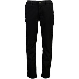Chinos LINDBERGH "LINDBERGH Chino", Herren, Gr. L, schwarz, Obermaterial: 98% Baumwolle, 2% Elasthan, Hosen