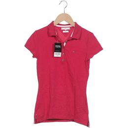 Tommy Hilfiger Poloshirt Damen Größe XS Second Hand pink