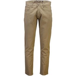 JACK'S INN 54 5-Pocket-Hose JACK’S "JACK'S 5-Pocket Hosen", Herren, Gr. 31, Länge 30, beige (dk sand), Obermaterial: 98% Baumwolle, 2% Elasthan, regular fit, Hosen