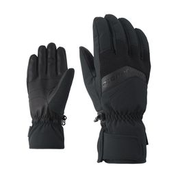 Skihandschuhe Ziener "GABINO-Z glove man", Damen, Gr. 7.5, schwarz, Kunstfaser, Handschuhe
