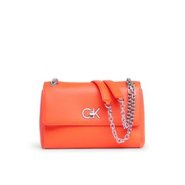 Calvin Klein Shoulder Bag female Orange size One Size