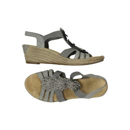 Rieker Sandalen Damen Größe 37 Second Hand grau
