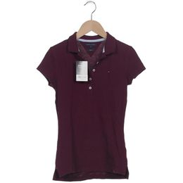 Tommy Hilfiger Poloshirt Damen Größe XS Second Hand lila
