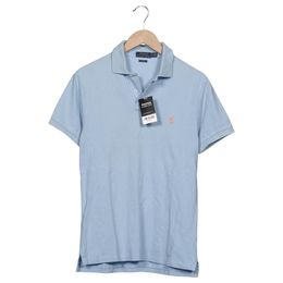 Polo Ralph Lauren Poloshirt Herren Größe M Second Hand hellblau