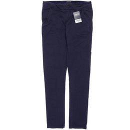 Superdry Stoffhose Damen Gr&ouml;&szlig;e S Second Hand marine