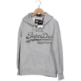 Superdry Kapuzenpullover Damen Größe M Second Hand grau