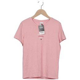 Tommy Jeans T-Shirt Damen Gr&ouml;&szlig;e L Second Hand pink