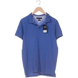 Tommy Hilfiger Poloshirt Herren Größe L Second Hand blau