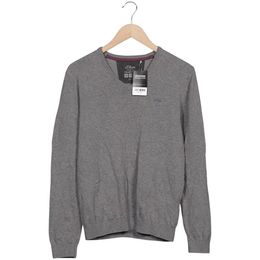 s.Oliver Pullover Herren Gr&ouml;&szlig;e S Second Hand grau