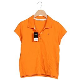 Tommy Hilfiger Poloshirt Damen Größe XL Second Hand orange