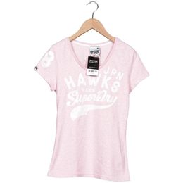 Superdry T-Shirt Damen Größe S Second Hand pink