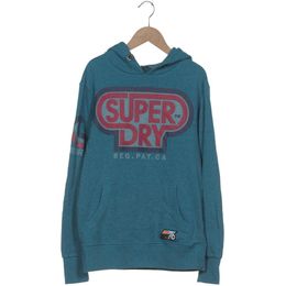 Superdry Kapuzenpullover Herren Größe L Second Hand blau