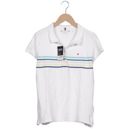 Tommy Hilfiger Poloshirt Damen Größe XXL Second Hand weiß
