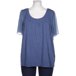 sheego Bluse Damen Gr&ouml;&szlig;e 4XL Second Hand blau