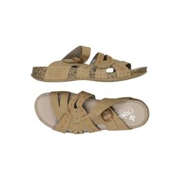 Rieker Sandalen Damen Gr&ouml;&szlig;e 42 Second Hand beige