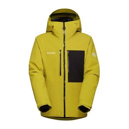 Mammut Outdoorjacke ‘Stoney HS Herren Größe L grün / schwarz