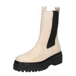 phenumb copenhagen Chelsea Boots 'CATALINA' Damen Größe 37 beige / schwarz Winterschuhe
