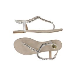 Buffalo London Sandalen Damen Gr&ouml;&szlig;e 39 Second Hand silber