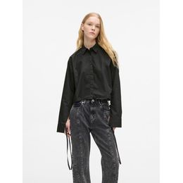 KARL LAGERFELD JEANS Bluse Damen Gr&ouml;&szlig;e L schwarz