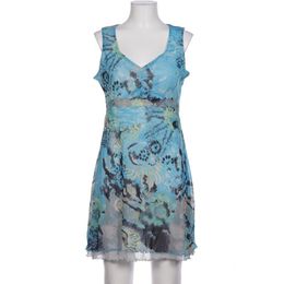 comma, COMMA Kleid Damen Größe XL Second Hand blau