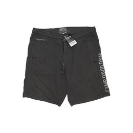 CAMP DAVID Shorts Herren Gr&ouml;&szlig;e 34 Second Hand grau
