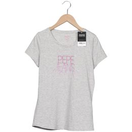 Pepe Jeans T-Shirt Damen Größe L Second Hand grau