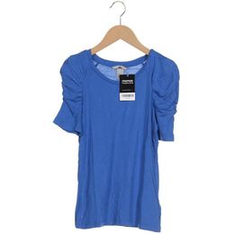 H&M H&M T-Shirt Damen Gr&ouml;&szlig;e S Second Hand blau
