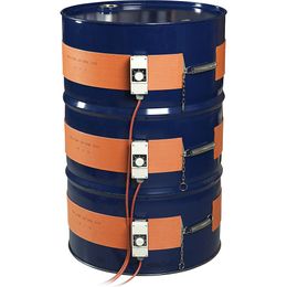 Fass-Heizg&uuml;rtel, f&uuml;r 200 - 220-l-F&auml;sser, H&ouml;he 180 mm, max. 120 &deg;C, 1500 W kaiserkraft