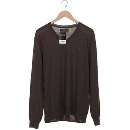 Polo Ralph Lauren Pullover Herren Gr&ouml;&szlig;e XL Second Hand braun