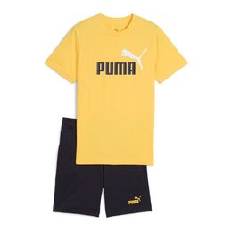 Puma Set 'ESS No. 1' Jungen Gr&ouml;&szlig;e 140 gelb / schwarz / wei&szlig;
