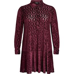ZIZZI Kleid 'ETULIPY' Damen Gr&ouml;&szlig;e 58/60 weinrot Winterkleid