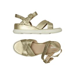 Geox Sandalen Damen Gr&ouml;&szlig;e 39 Second Hand gold