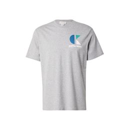 Calvin Klein Jeans T-Shirt Herren Gr&ouml;&szlig;e XL blau / t&uuml;rkis / graumeliert / wei&szlig;