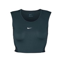 Nike Sporttop 'Nike Pro' Damen Größe XS dunkelgrün / schwarz