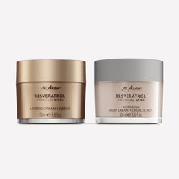 M. Asam RESVERATROL PREMIUM NT50 Lifting Gesichtscreme & Regenerierende Nachtcreme in XXL