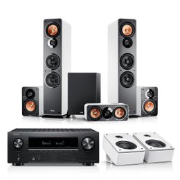 Teufel ULTIMA 40 Surround + DENON X2800H für Dolby Atmos