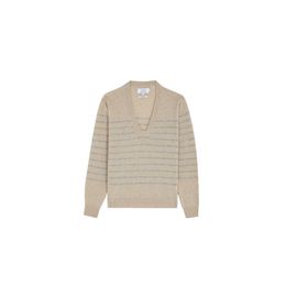 Scalpers Pullover 'Joy Square' Damen Gr&ouml;&szlig;e M dunkelbeige / blaumeliert
