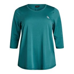 Active by Zizzi Shirt Damen Gr&ouml;&szlig;e 11XL/12XL smaragd