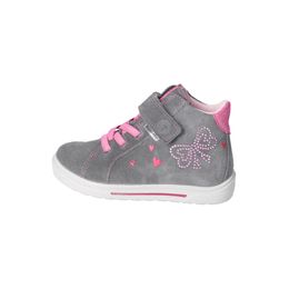 Ricosta Sneaker 'Mala' M&auml;dchen Gr&ouml;&szlig;e 33 grau / rosa / rot