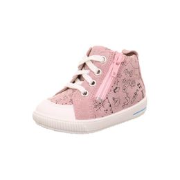 Superfit Sneaker 'Moppy' Jungen Größe 26 rosa / schwarz / weiß