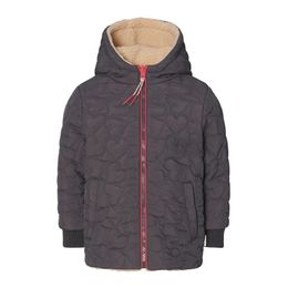 Noppies Jacke 'Nisko' Mädchen Größe 122 ecru / dunkelgrau / grenadine