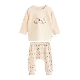 next Set 'My First Christmas' kids Beige size up to 3mth