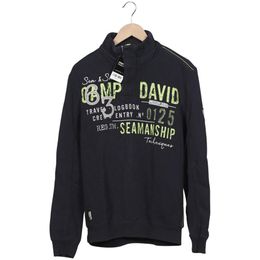 CAMP DAVID Sweater Herren Gr&ouml;&szlig;e L Second Hand marine