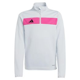 adidas Performance Funktionsshirt 'Tiro 25 Essentials' Jungen Größe 116 grau / pink / schwarz