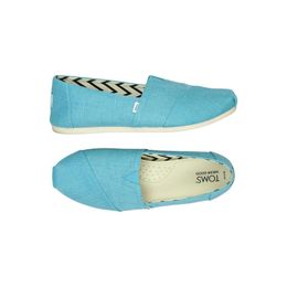 Toms Shoes TOMS Halbschuh Damen Gr&ouml;&szlig;e 42 Second Hand t&uuml;rkis
